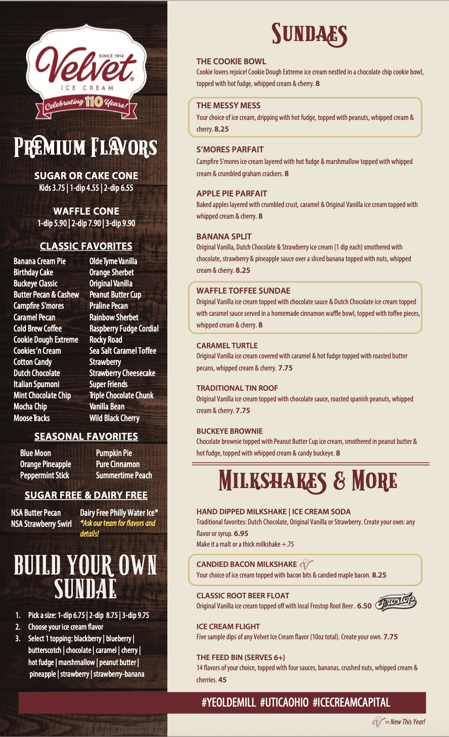 Visit | Velvet Ice Cream